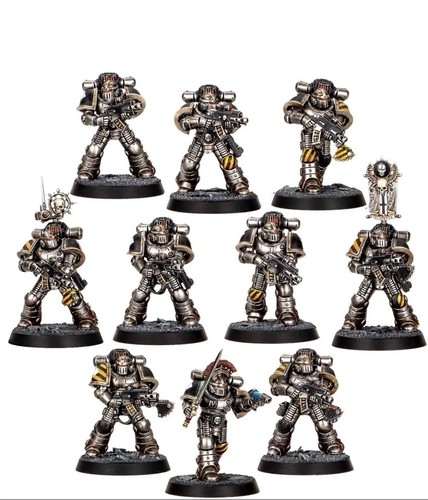 Warhammer 30K Horus Heresy age of darkness Saturnine MK 2 Tactical 40k ...