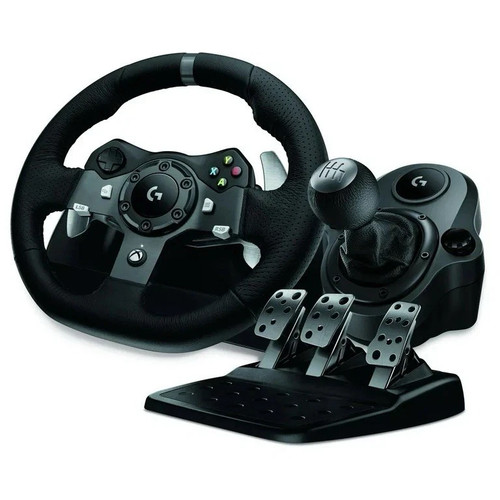 Logitech G920 Driving Force Racing Wheel Pedals Shifter Comp with xbox ...
