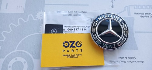 Genuine Mercedes-Benz W176 R231 C218 W213 R172 Hood Badge Emblem ...