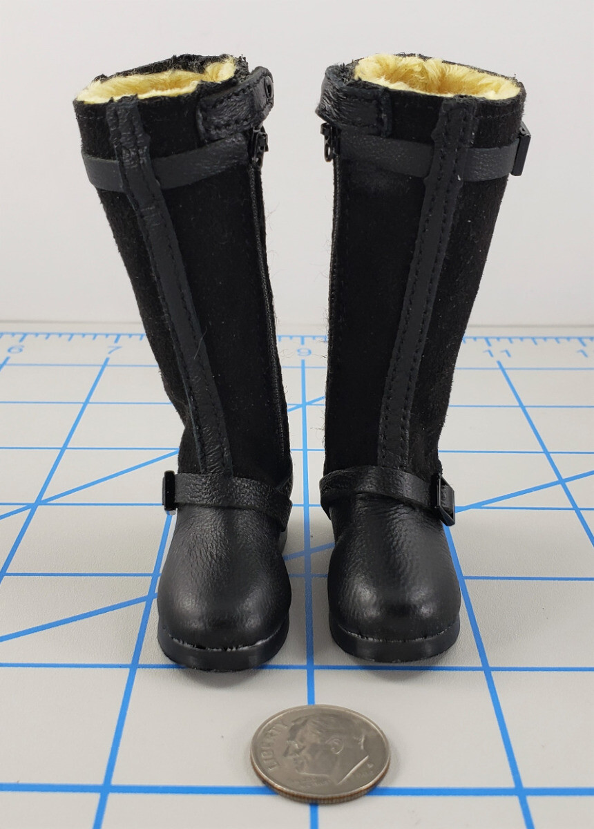 Alert line WWII German luftwaffe ace fighter pilot boots 1/6 scale toys ...