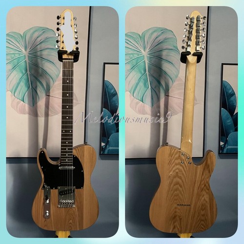 Left-handed 12 Strings TL Electric Guitar Ash Body Maple Neck Rosewood ...