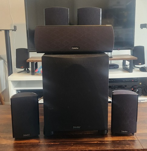 Definitive Technology ProCinema 600 Speakers (4x ProMonitor 600 ...