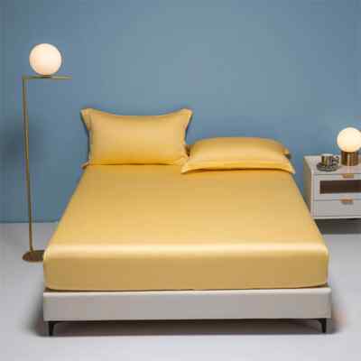 Fitted Sheet deep 25cm Pure Mulberry Silk19 momme Luxury Seamless ...