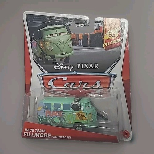 Disney Pixar Cars Race Team Fillmore w Headset 95 Pit Crew Diecast 1:55 ...