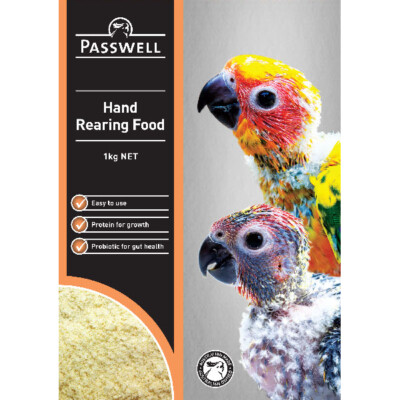Passwell Hand Rearing Food 300g 1kg Parrots Finches Pigeons Birds Feed ...