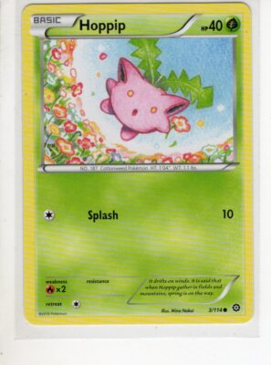 HOPPIP STEAM SIEGE SET POKEMON CARD 3/114 LP | eBay