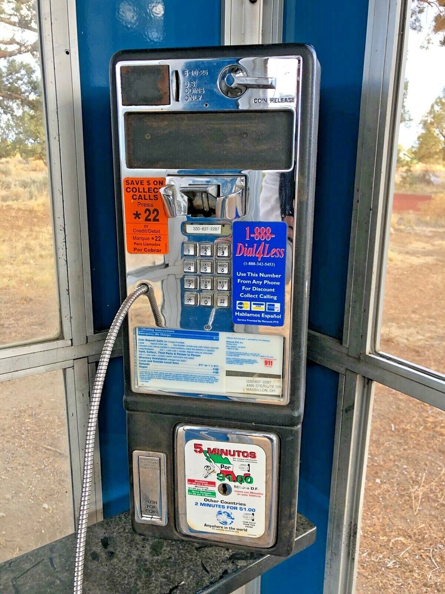 Old Pay Phone Booth