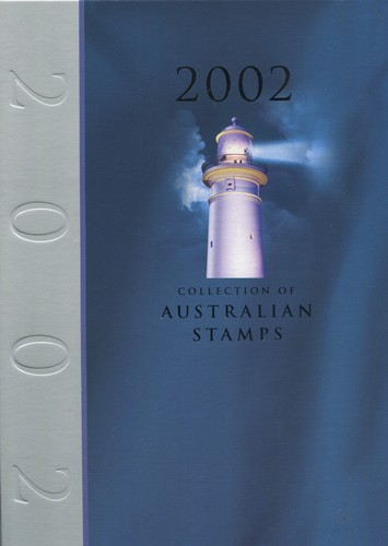 2002 Australian stamps yearbook complete with mint stamps as issued Ref ...