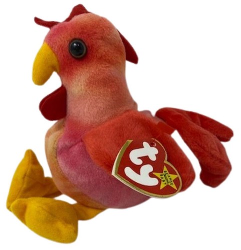 TY Strut The Rooster Beanie Baby Retired Plush | eBay