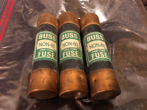 NEW NO BOX BUSS FUSE NON-60 LOT OF FOUR | eBay