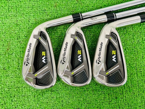 Taylormade M2 Iron set 5-9+PW RH Reax Steel 88 Stiff Flex Shaft G12393 ...