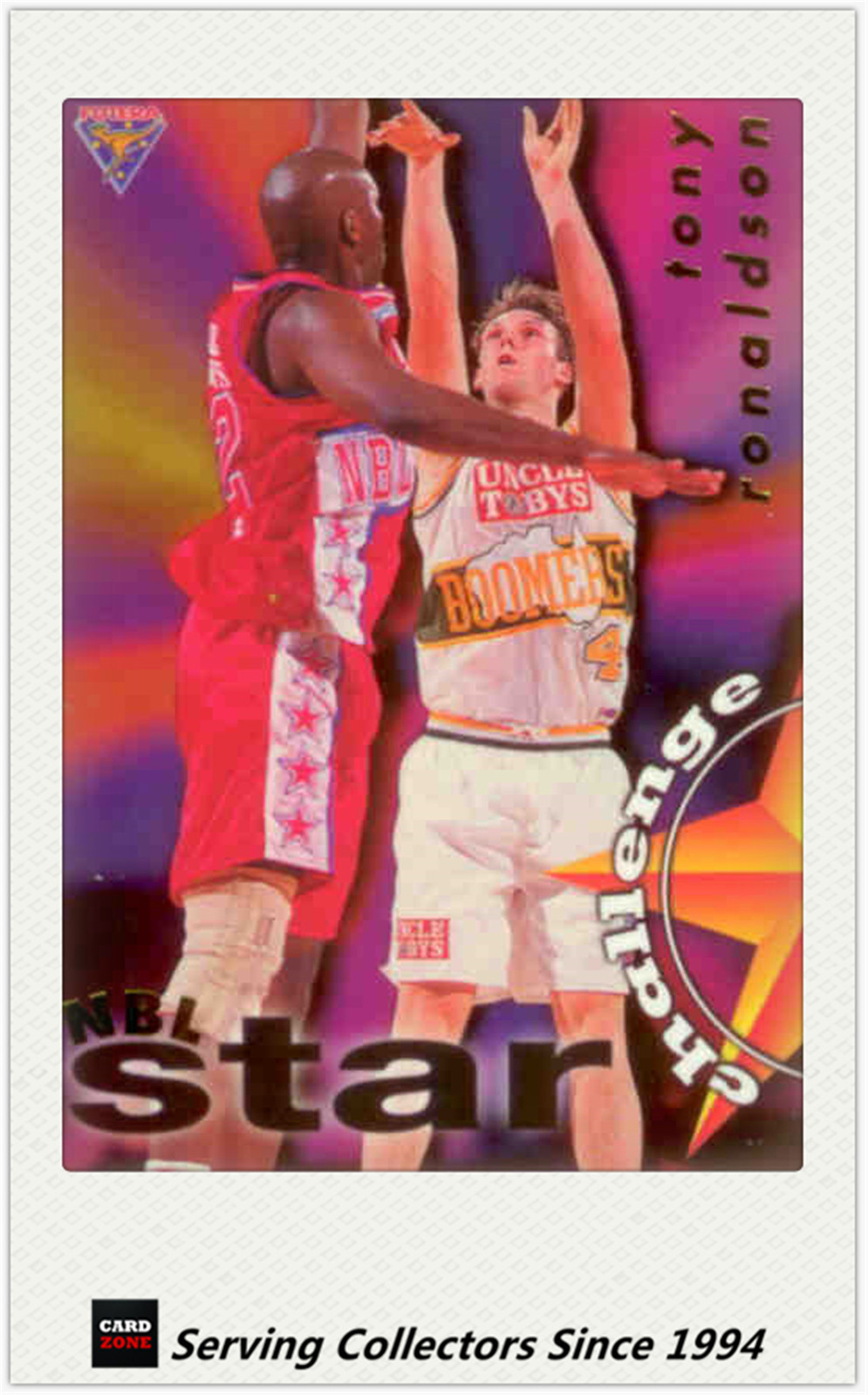 1995 Futera NBL Trading Cards Star Challenge #1: Tony Ronaldson | eBay ...