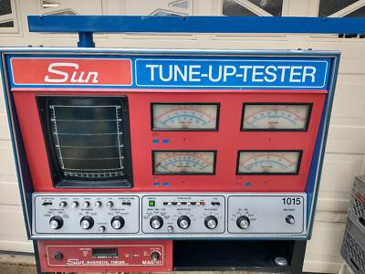 Sun Electric 1015 Engine Analyzer Tune up Tester with MAG-81 Excellent ...