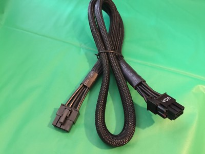 8 PIN TO 8 pin ( 6+2) PCI EXPRESS VGA Power Cable ORIGINAL PART EVGA | eBay