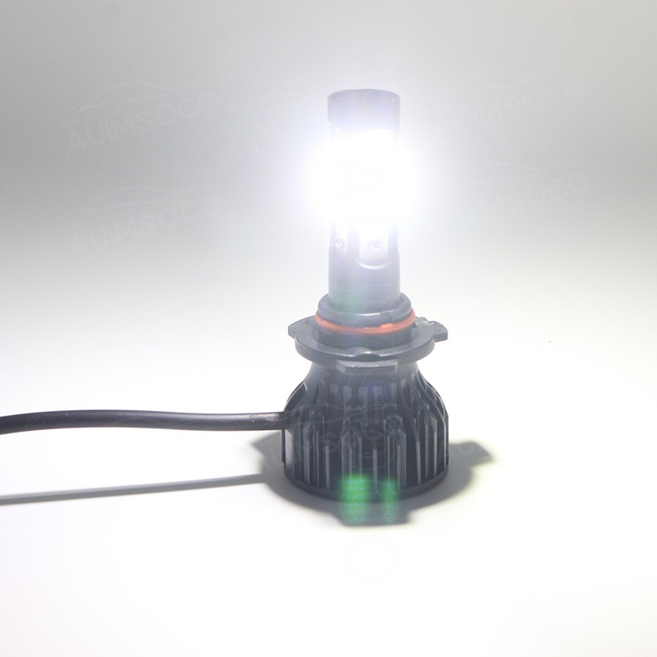 For Chevy K1500 1990-1998 Led Headlights kits High-Low beam + Fog Lamp ...