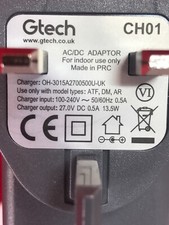 GTECH Vacuum Cleaner Parts for sale | eBay