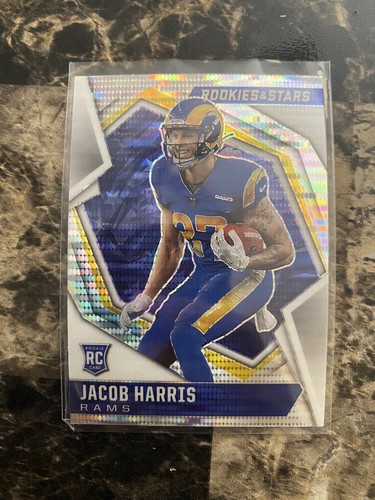2021 Rookies & Stars Football Pulsar Prizm Rookie - Jacob Harris RC ...