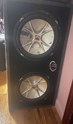 CVR 12 Inch Ported Box, Kicker, Subwoofers | eBay