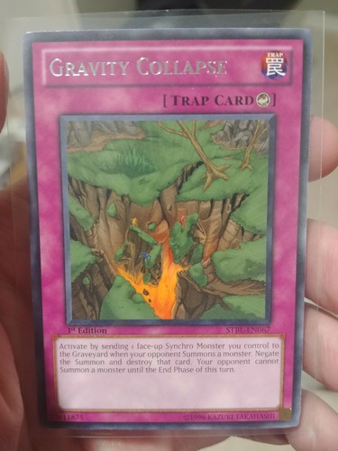 Yu-Gi-Oh Gravity Collapse STBL-EN067 Rare Mint 1st Edition | eBay
