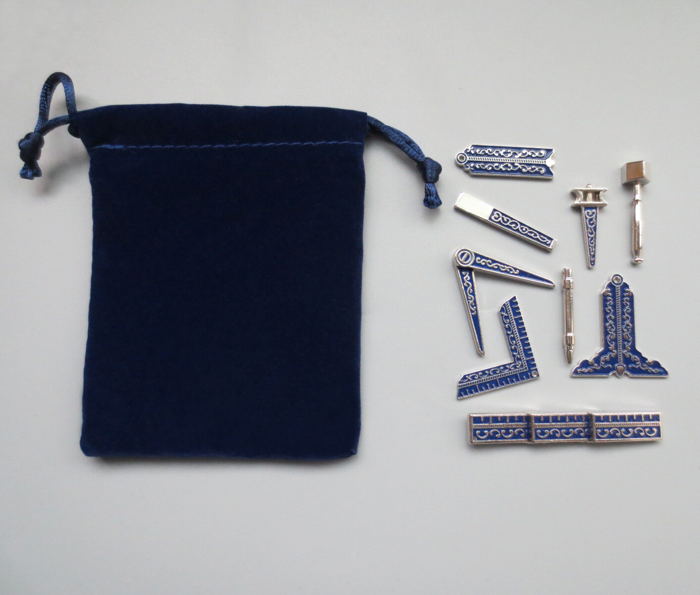 Set of 9 different Blue Masonic Working | Grelly USA