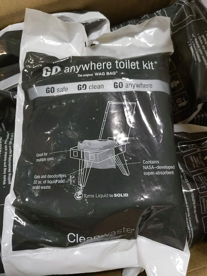 Wag Bag Waste Kit Waste Alleviation and Gelling - (12) Count Made In ...