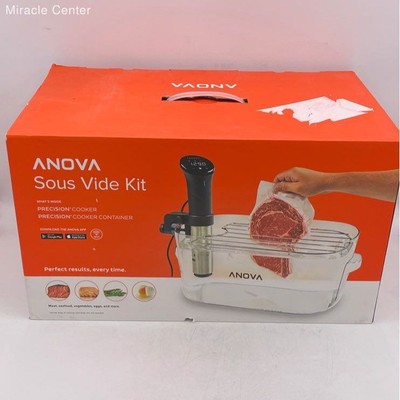 SousVide Anova Precision Cooker Kit With Clear Container and Lid Wifi ...