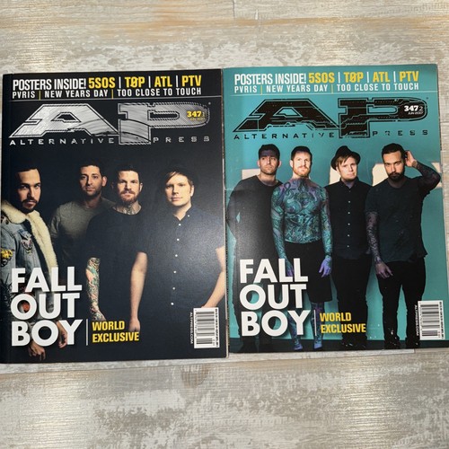Alternative Press Magazine Lot Fall Out Boy 2 Magazines | eBay
