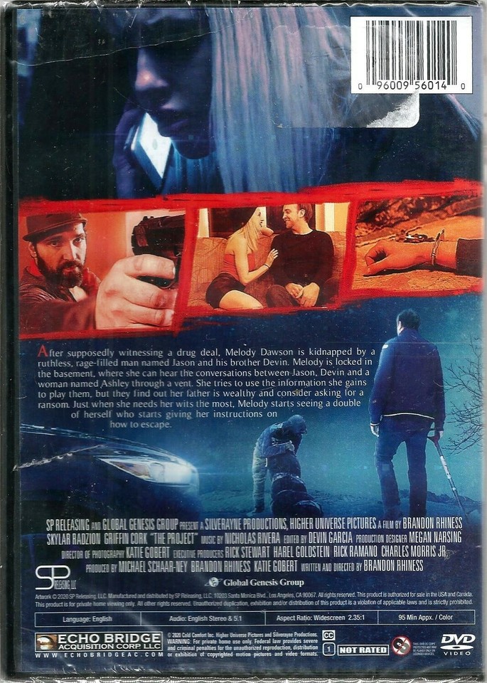 The Project DVD 2020 Skylar Radzion Griffin Cork Madison Nyenhuis ...