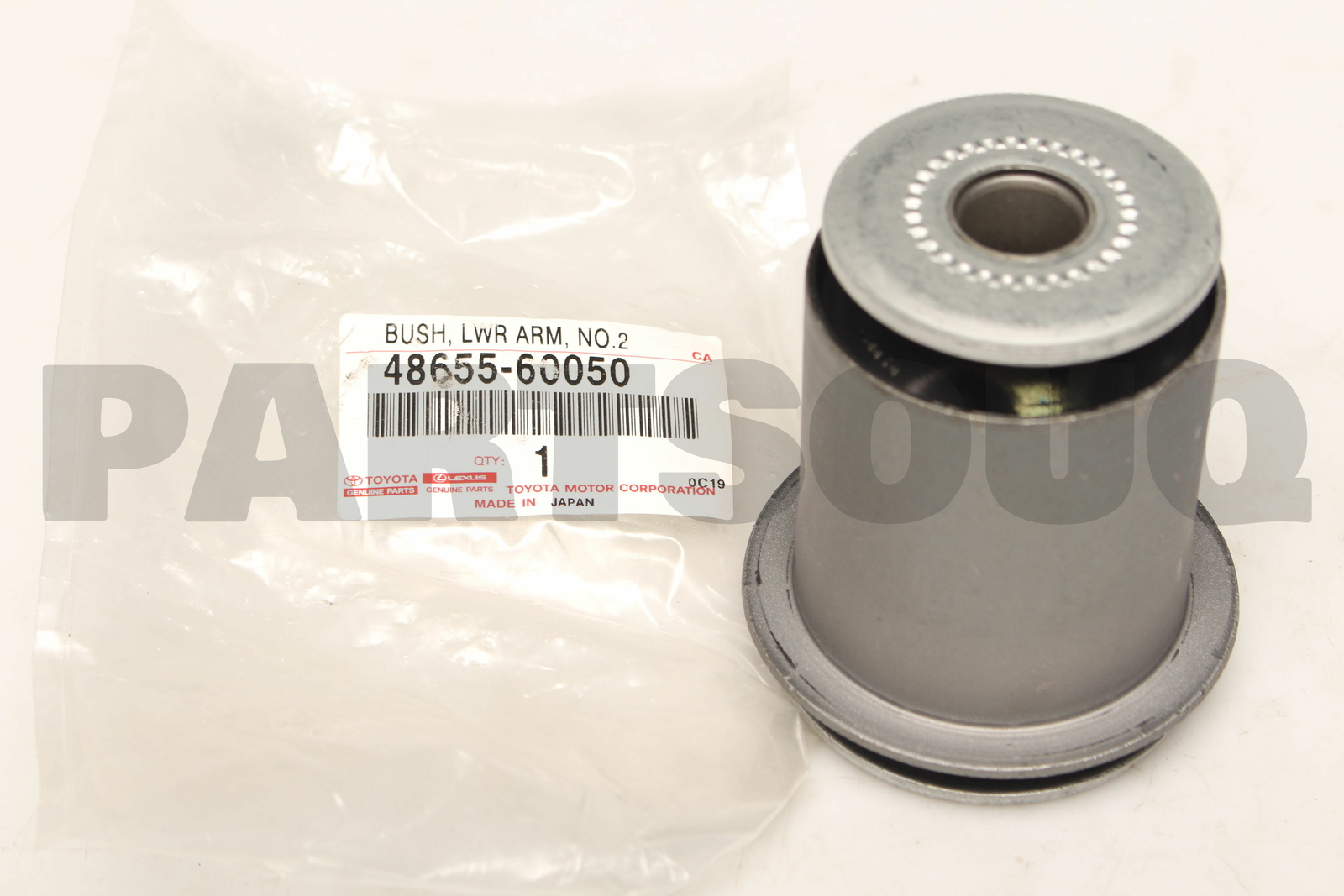 4865560050 Genuine Toyota BUSH, FRONT LOWER ARM, NO.2, RH/LH 48655 ...