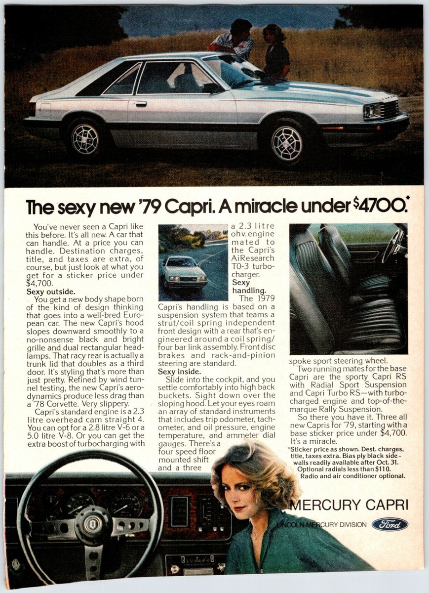 1979 Ford Capri 93 Used Ford Capri Cars For Sale | MOTORS