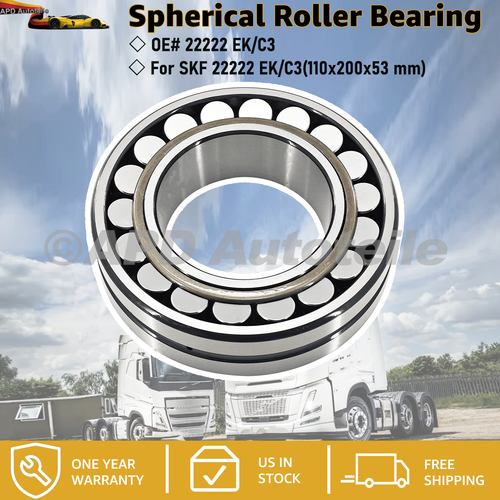 NEW Spherical Roller Bearing 110x200x53mm For SKF 22222 EK/C3 One Year ...