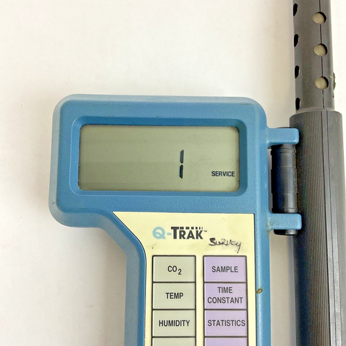 TSI Q-trak Model 8551 IAQ Indoor Air Quality Monitor Co Co2 Humidity ...