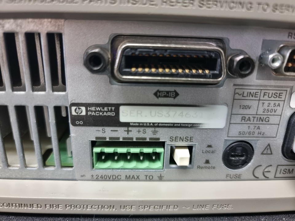 HP 6612C: System DC Power Supply, 0-20V / 0-2A (4631) US | eBay