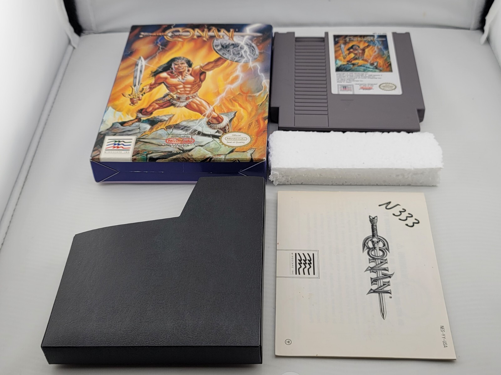 Conan: The Mysteries of Time for NES Nintendo Complete In Box CIB Great ...