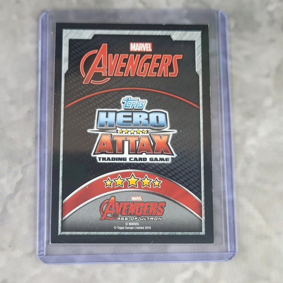 Marvel Topps Hero Attax 2010 Trading Card W/ Top Loader - 187 Hawkeye ...