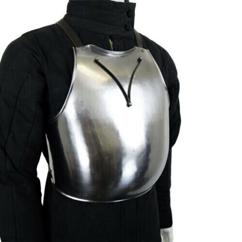 Medieval Steel Cuiras Globose Breastplate Collectible Chrome Jacket ...