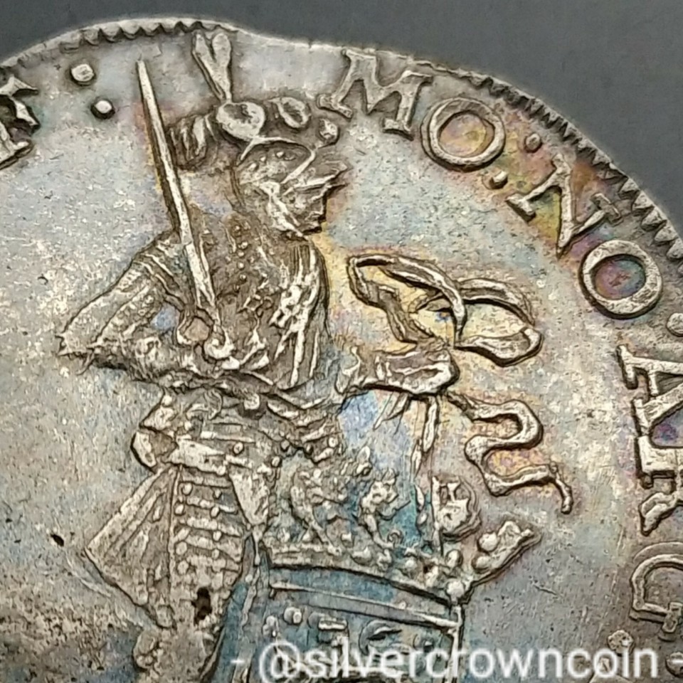 SCC West Friesland 🇳🇱 Silver Ducat 1693 Ship. NGC MS63. Knight Crown Sz ...