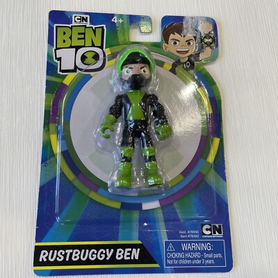 Playmates Cartoon Network Ben 10 Rustbuggy Ben 5" Action Figure NEW Toy ...