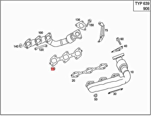 Genuine MERCEDES Gasket 6421420080 | eBay