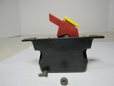 SEARS/ CRAFTSMAN RADIAL ARM SAW SWITCH W/ YELLOW KEY & COVER ! | eBay