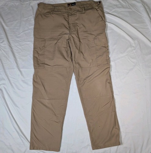 LA Police Gear Urban Ops Pants Mens 38x34 Beige tactical Cargo Uniform ...