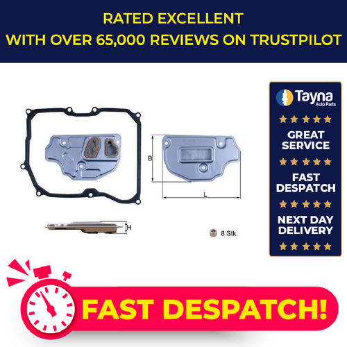 Automatic GearBox Oil Filter fits VW TOURAN 1T 03 to 10 Transmission ...