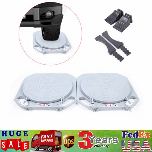 Wheel Front End Alignment Turn Plates Set 2 Pack Truck Turntable Plates ...