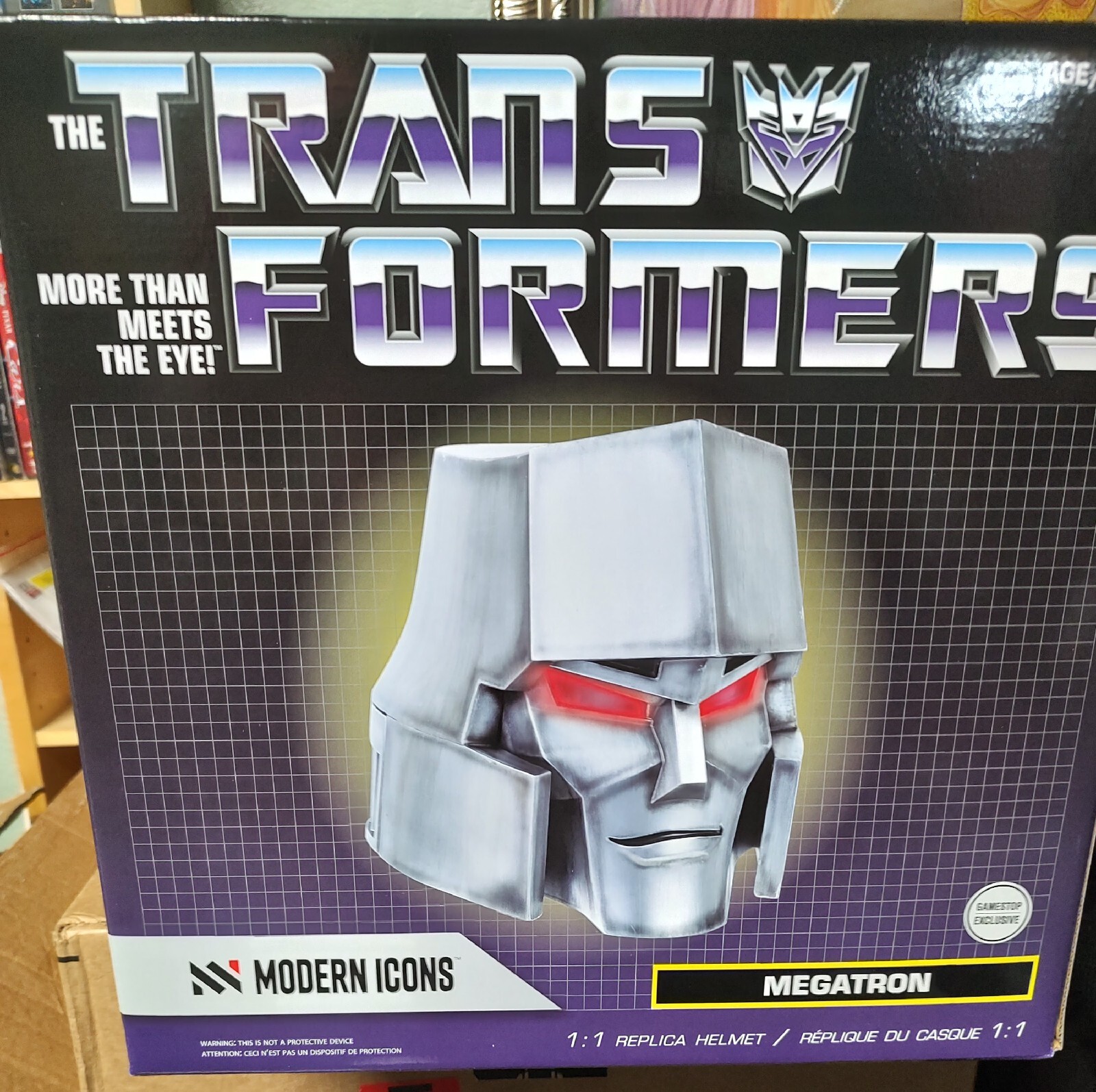 Transformers Soundwave & Megatron Electronic Helmet NEW Modern Icons ...
