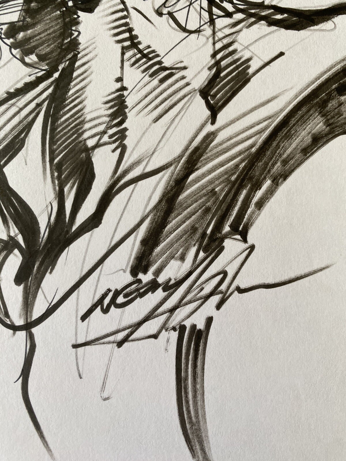NEAL ADAMS WOLVERINE SKETCH 8 1/2 X 11. Great Commission Piece | eBay