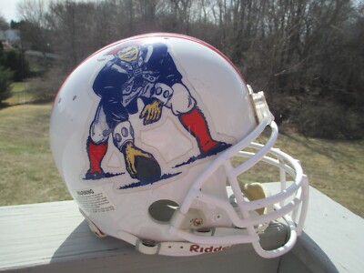 Vintage NFL New England Patriots Authentic Riddell Helmet | eBay