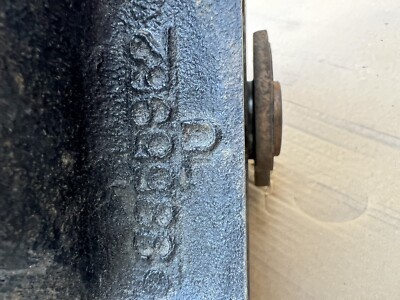 GM 396 4 Bolt Main block 3855962 962 Date Code Sept 28 1965 Corvette ...