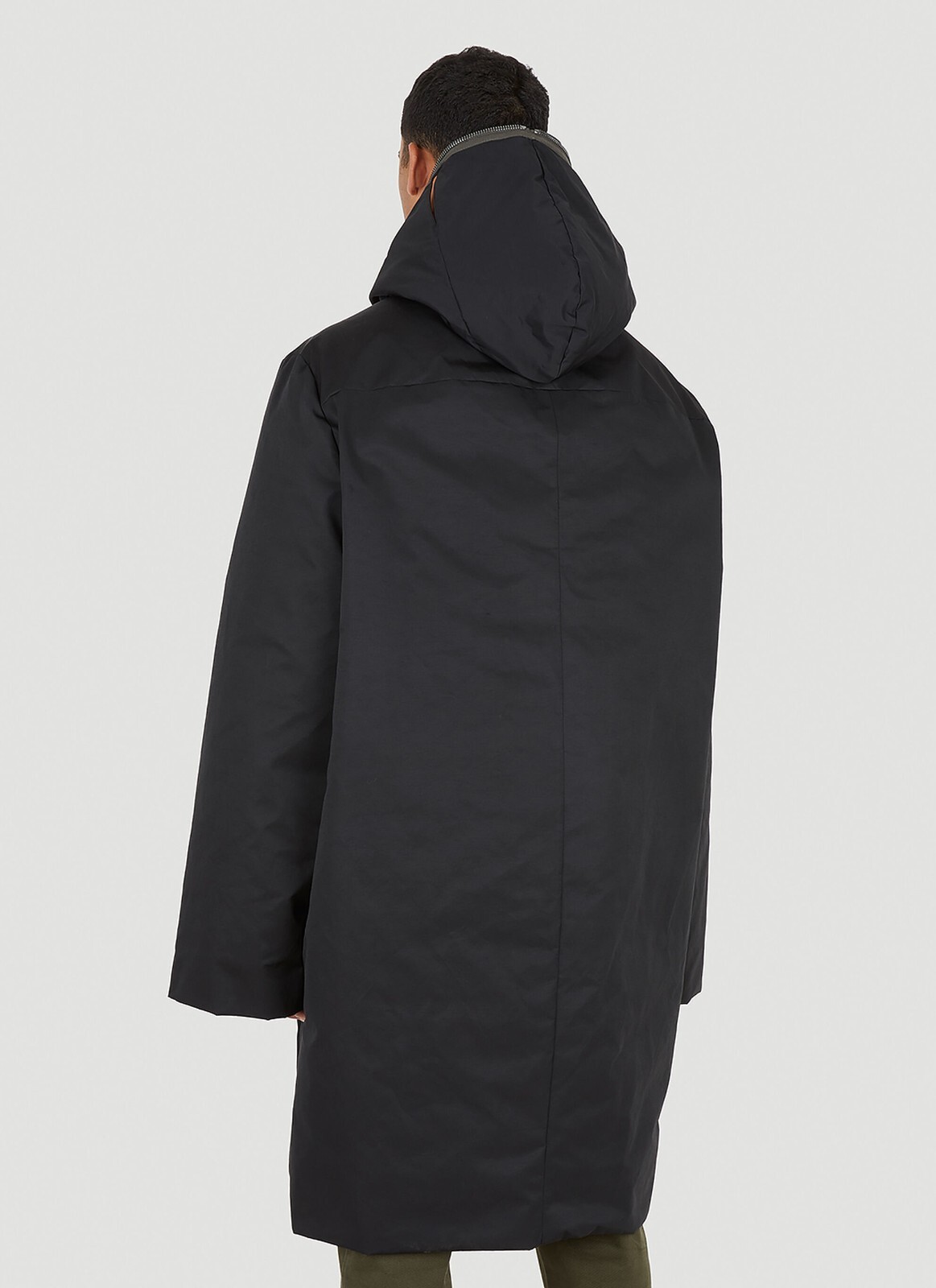RICK OWENS RARE SAMPLE GOOSE DOWN JUMBO GIMP COAT PARKA FW22 STROBE ...