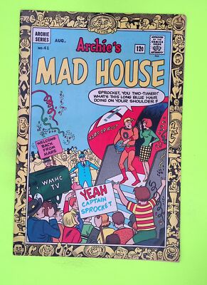 Archie's Madhouse #41 1965 Archie Comics Group Low Mid Grade Comic Book ...