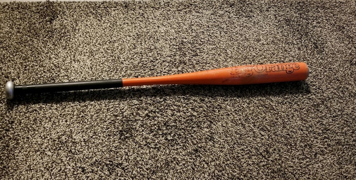 Bright Orange Softball Bats